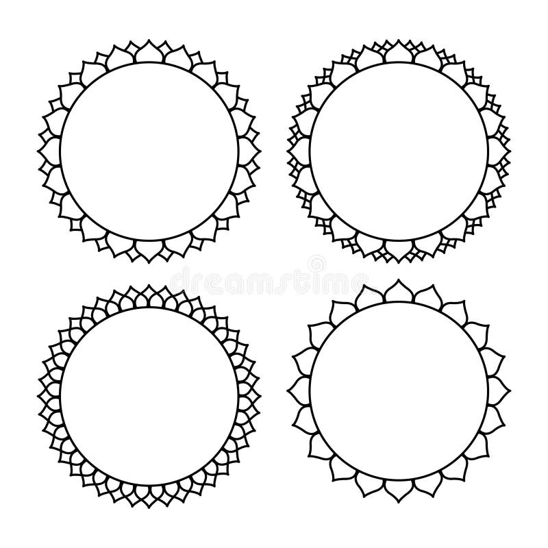 Simple Circle Border Design