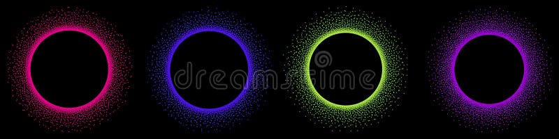 Small Blue Neon Circle Stock Illustrations – 1,524 Small Blue Neon ...