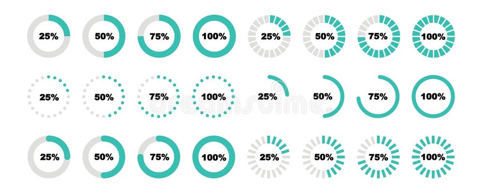 Percentage Loader Stock Illustrations – 2,023 Percentage Loader Stock ...