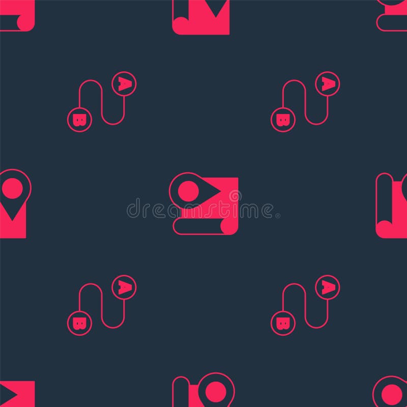 Seamless Map Marker Pattern Stock Illustrations – 8,049 Seamless Map ...