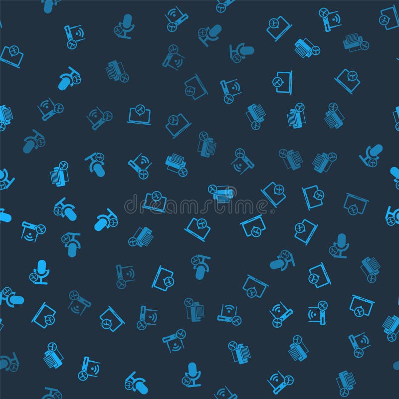 Set Router Wi-fi with Service, Laptop, Printer and Microphone on ...