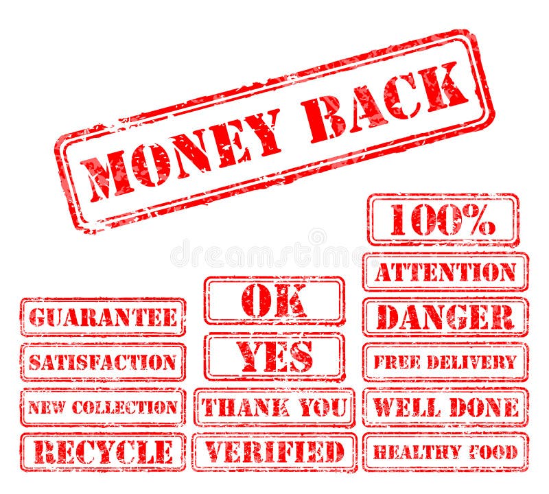 Rubber stamps stock vector. Illustration of label, original - 18204531