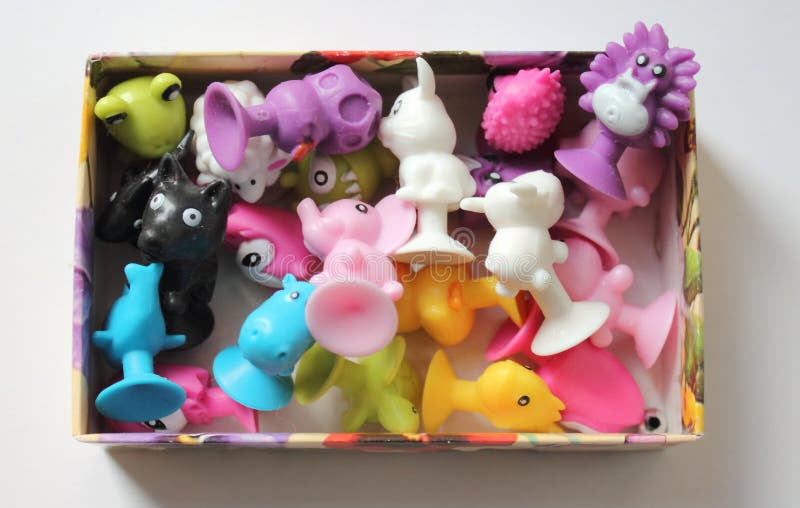 Set of rubber toys stock image. Image of yellow, mouths - 49827773