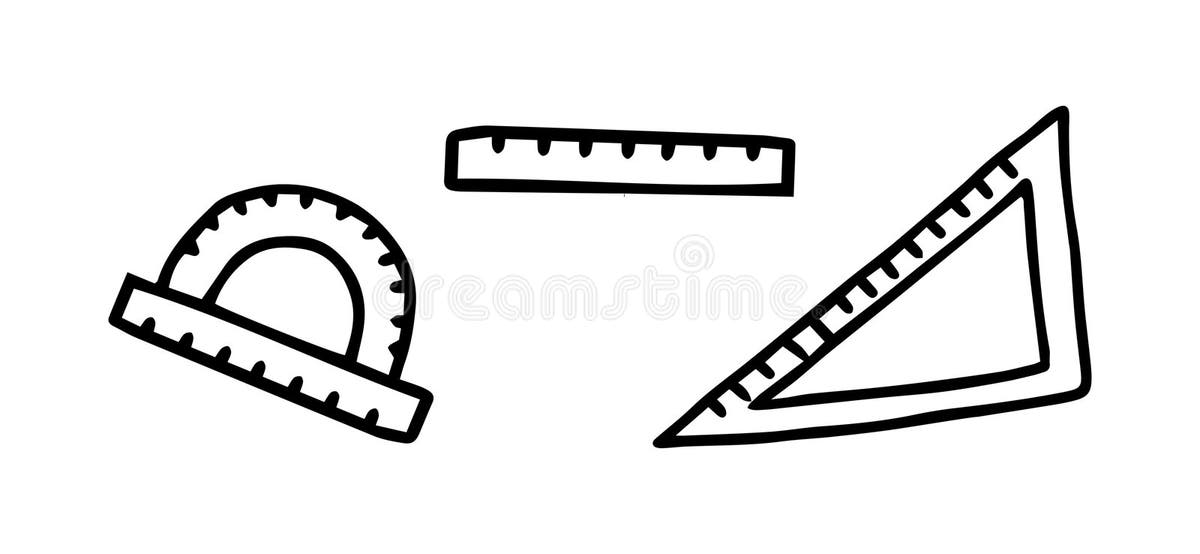 Black White Protractor Stock Illustrations – 1,540 Black White ...