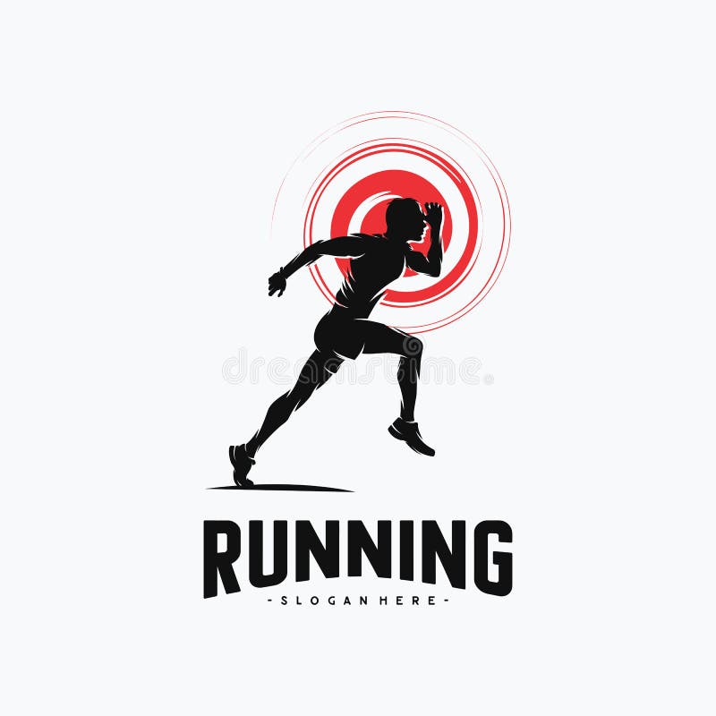 Set of Run Logo Design Vector Logo Design Stock Vector - Illustration ...