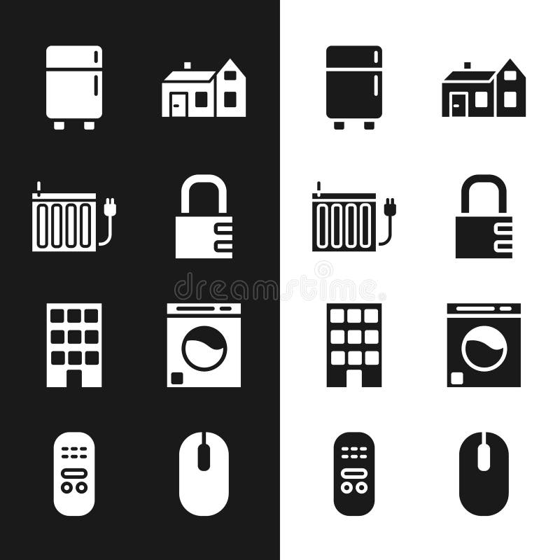 Set Safe Combination Lock, Heating Radiator, Refrigerator, House ...