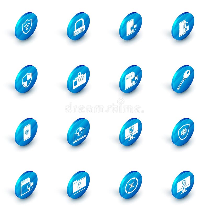 Set Safe Combination Lock, Smartphone with Security Shield, Closed ...