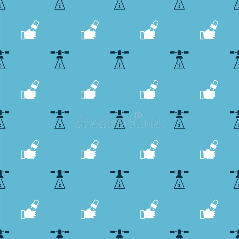 Set Satellite and Journalist News on Seamless Pattern. Vector Stock ...