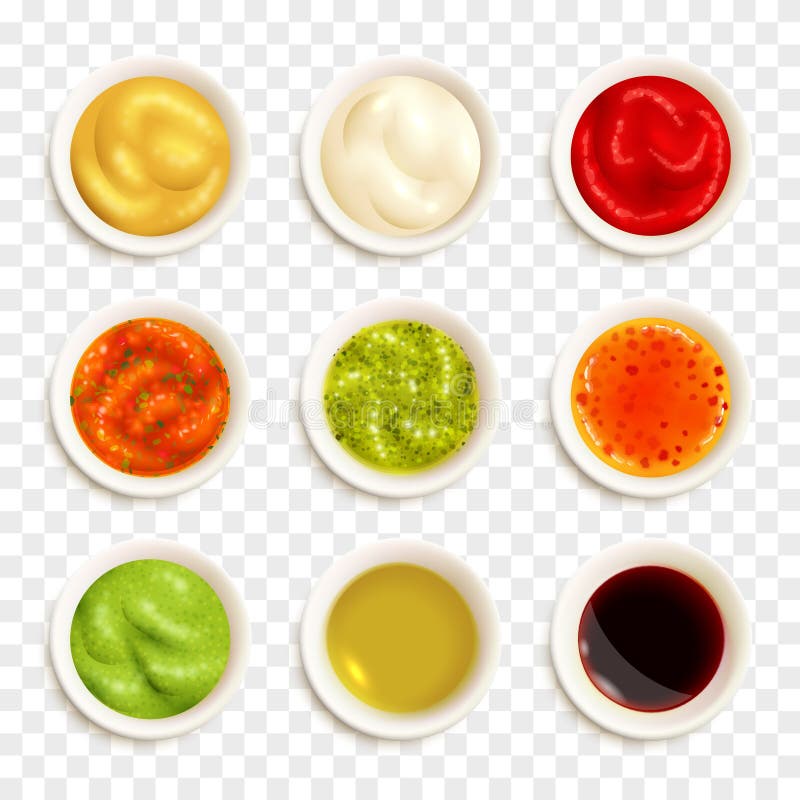Set of Sauce Icons stock vector. Illustration of sauce - 77906695