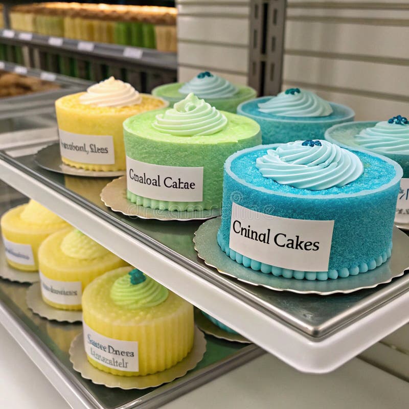 Set of Scented Urinal Cakes in Different Colors Stock Illustration ...