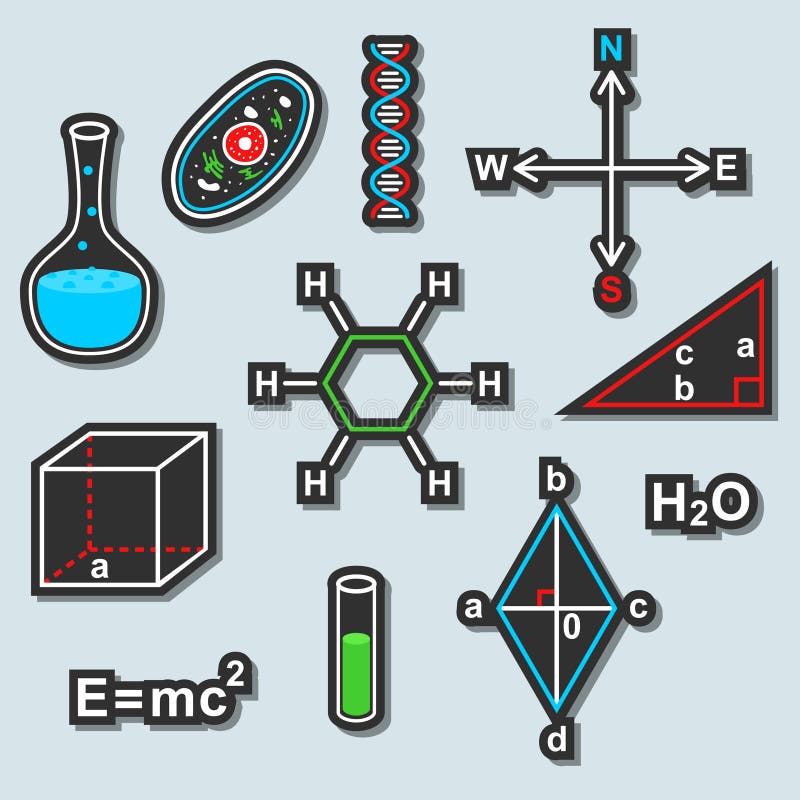 Set of school elements stock vector. Illustration of graduation - 31520835