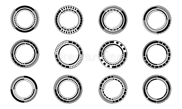 Sci Fi Circle Vector Stock Illustrations – 5,506 Sci Fi Circle Vector ...