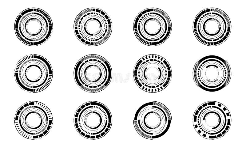 Sci Fi Circle Vector Stock Illustrations – 5,506 Sci Fi Circle Vector ...