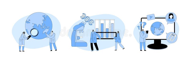 Set Scientific Work, Genetic Laboratory Staff Using Internet and Smart ...