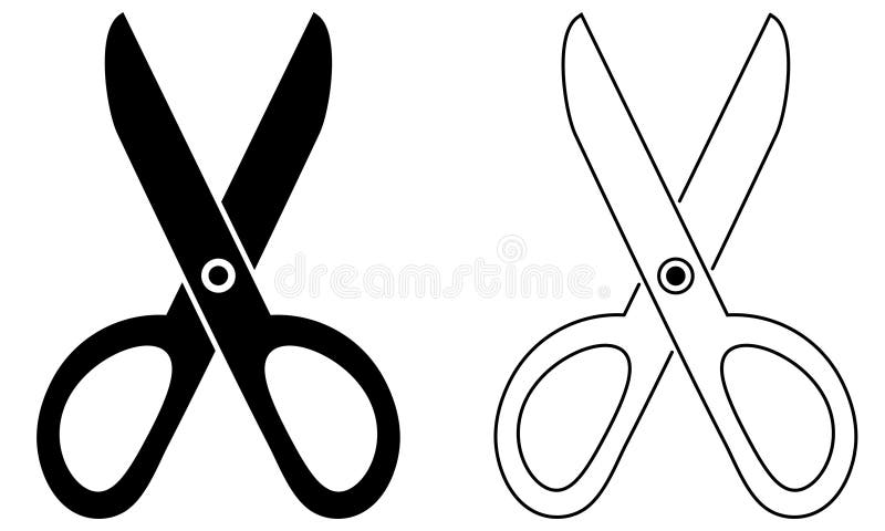 Set of scissors icons stock vector. Illustration of barber - 309817448