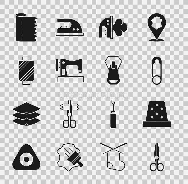 Set Scissors, Thimble for Sewing, Safety Pin, Electric Iron, Sewing ...