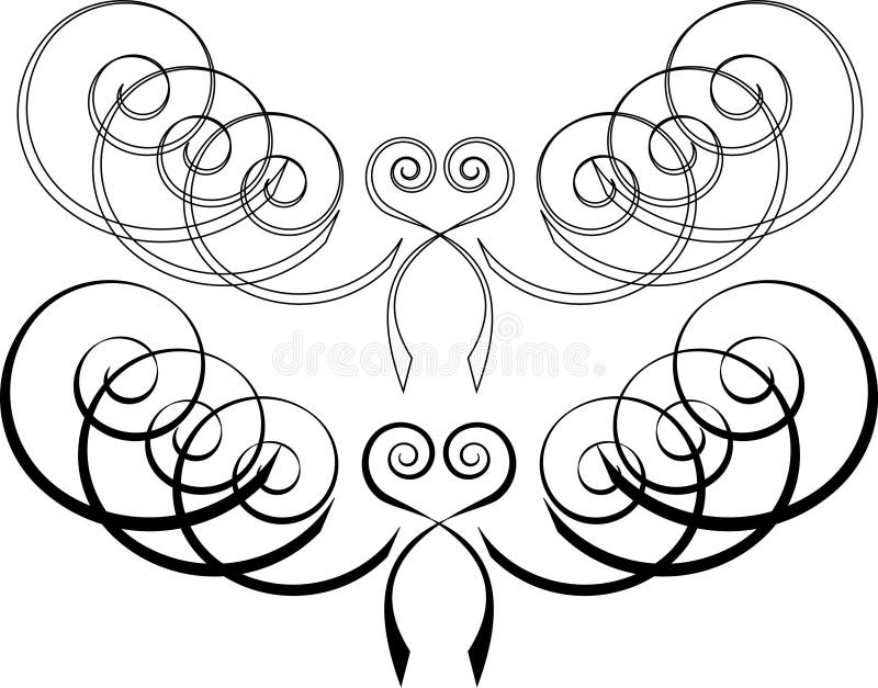 Shield Scroll Frame Background Stock Vector - Illustration of curl ...