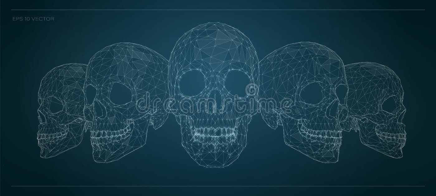 Scary Sculls Set Stock Illustrations – 30 Scary Sculls Set Stock ...