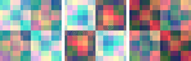 Abstract Seamless Light Checkered Cube Luxury Pattern Background Stock ...