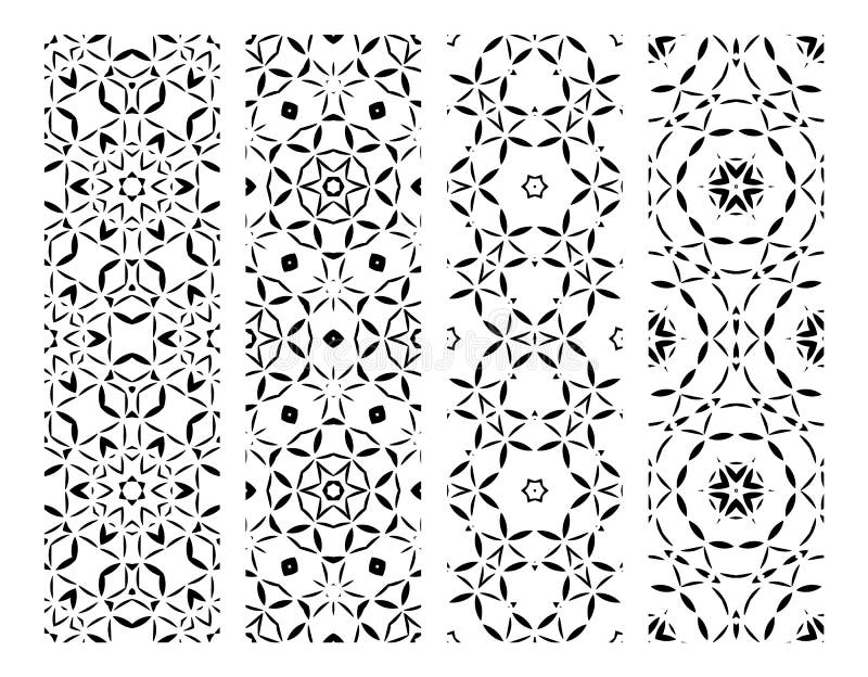 Seamless Decorative Ornate Pattern Stock Vector - Illustration of color ...