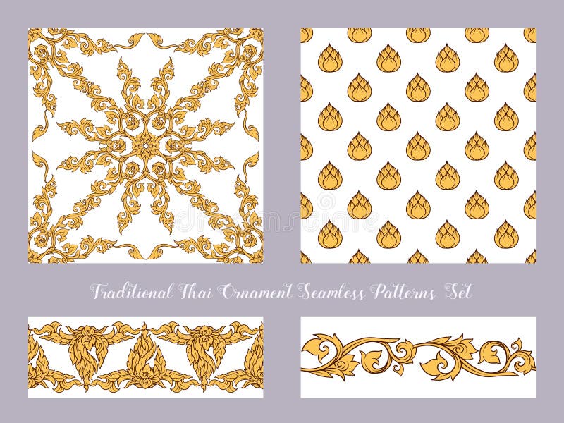 Traditional Thai Pattern Stock Illustrations – 15,791 Traditional Thai ...