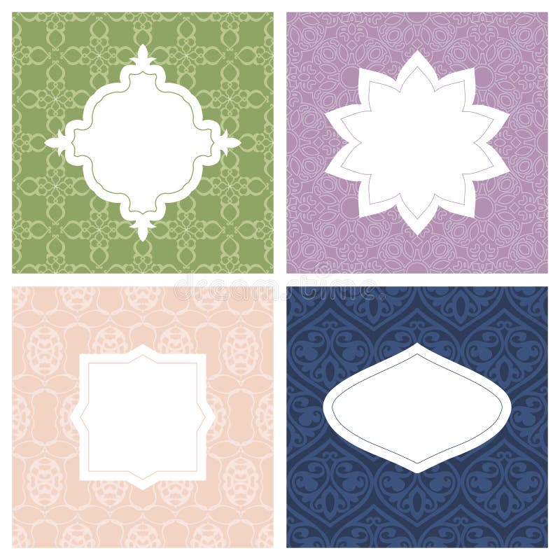 Islamic Pattern Label Stock Illustrations – 17,451 Islamic Pattern ...