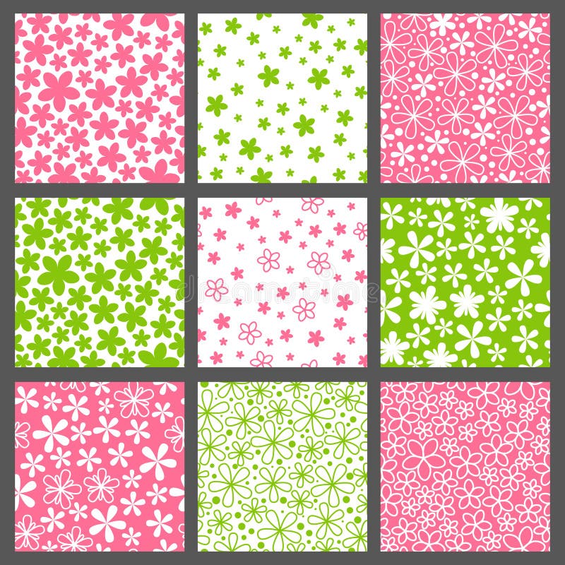 Seamless patterns stock vector. Illustration of graphic - 34415864