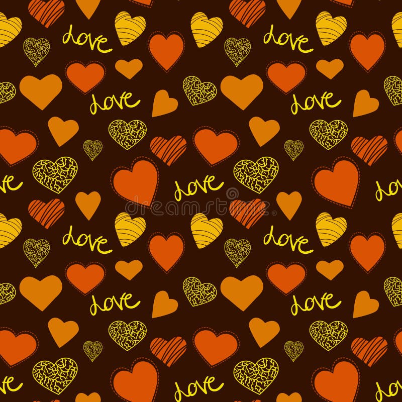 A Set of Seamless Patterns for Valentine S Day. 1000 by 1000 Pixels ...