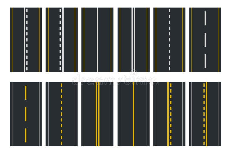 Road Straight Top View Stock Illustrations – 1,805 Road Straight Top ...