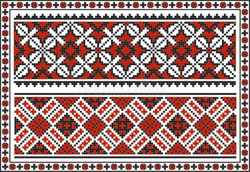Ukrainian National Patterns Stock Illustrations – 860 Ukrainian ...