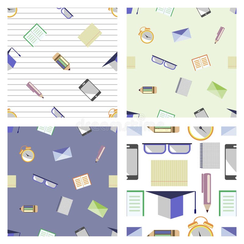 Classroom Patterns Stock Illustrations – 143 Classroom Patterns Stock ...