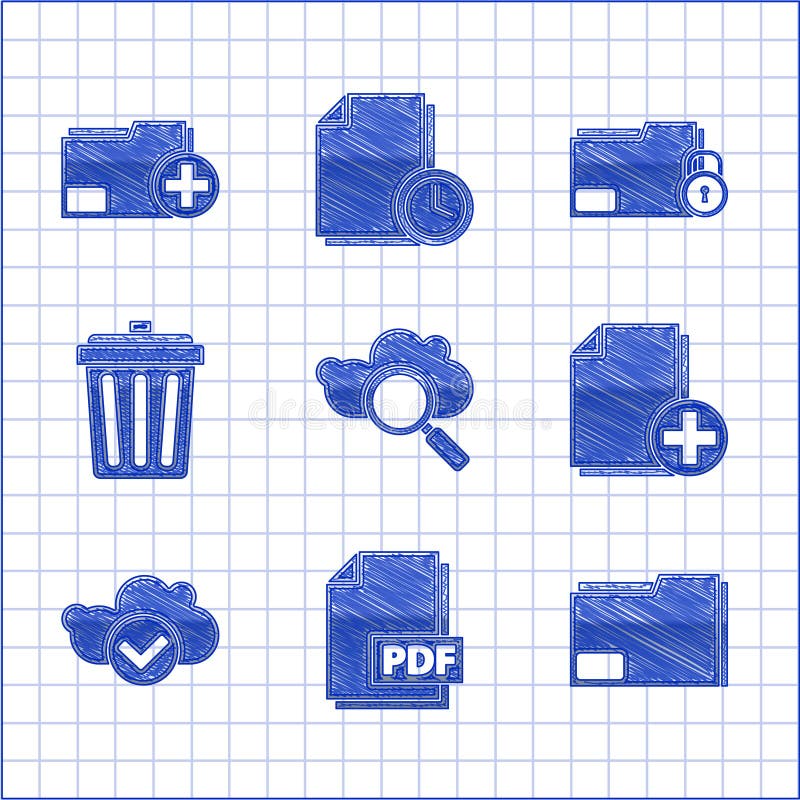 Set Search Cloud Computing, PDF File Document, Document Folder, Add New ... Set Search Cloud Computing, PDF File Document, Document Folder, Add New ...