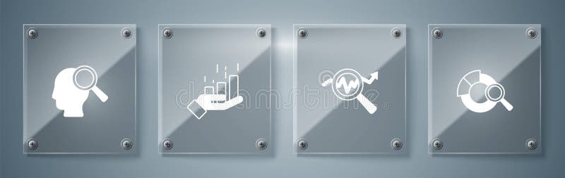 Set Search Data Analysis, Financial Growth and People. Square Glass ... Set Search Data Analysis, Financial Growth and People. Square Glass ...