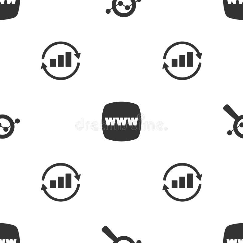 Set Search Data Analysis, Website Template and Graph Chart Infographic ...