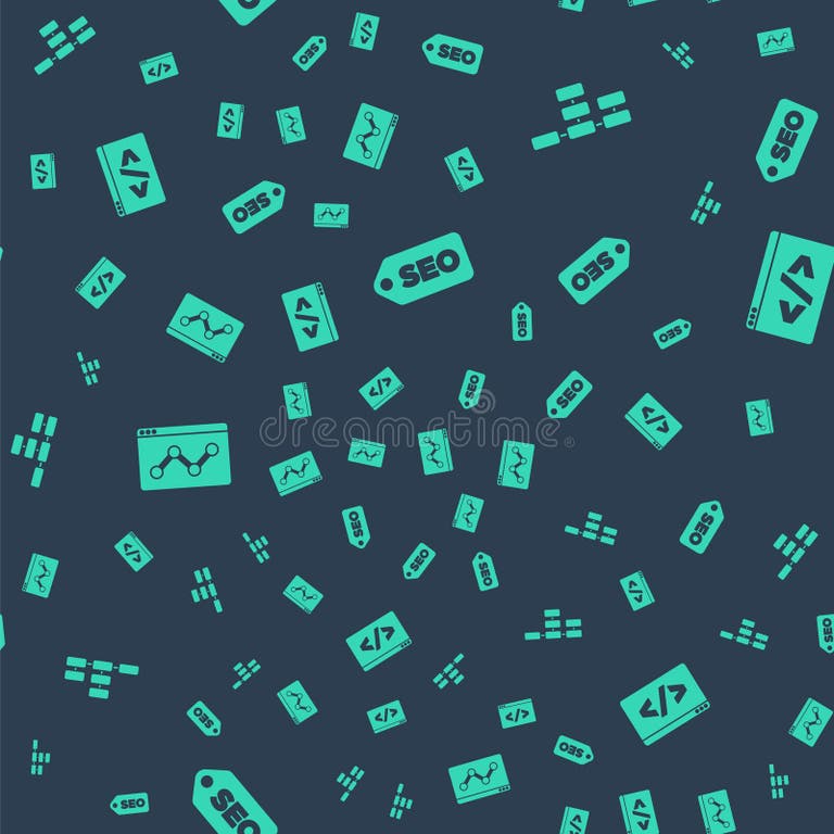 Set SEO Optimization, Site Map, Website Statistic and Front End Development on Seamless Pattern ...