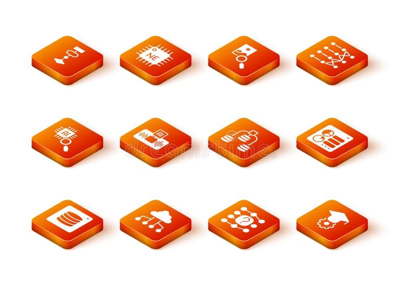Set Server, Data, Network Cloud Connection, Processor CPU, Artificial ... Set Server, Data, Network Cloud Connection, Processor CPU, Artificial ...