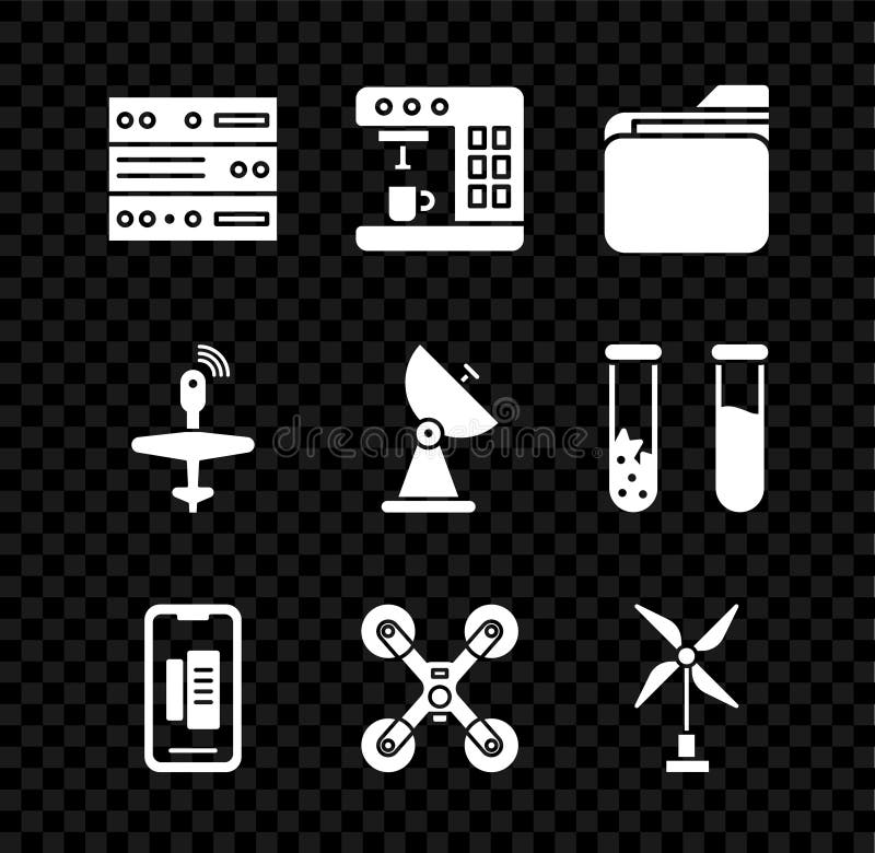 Set Server, Data, Web Hosting, Coffee Machine, Document Folder ... Set Server, Data, Web Hosting, Coffee Machine, Document Folder ...