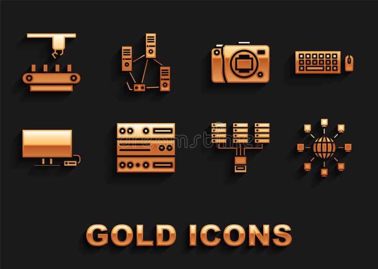 Set Server, Data, Web Hosting, Keyboard and Mouse, Social Network, Smart Tv, Mirrorless Camera ...