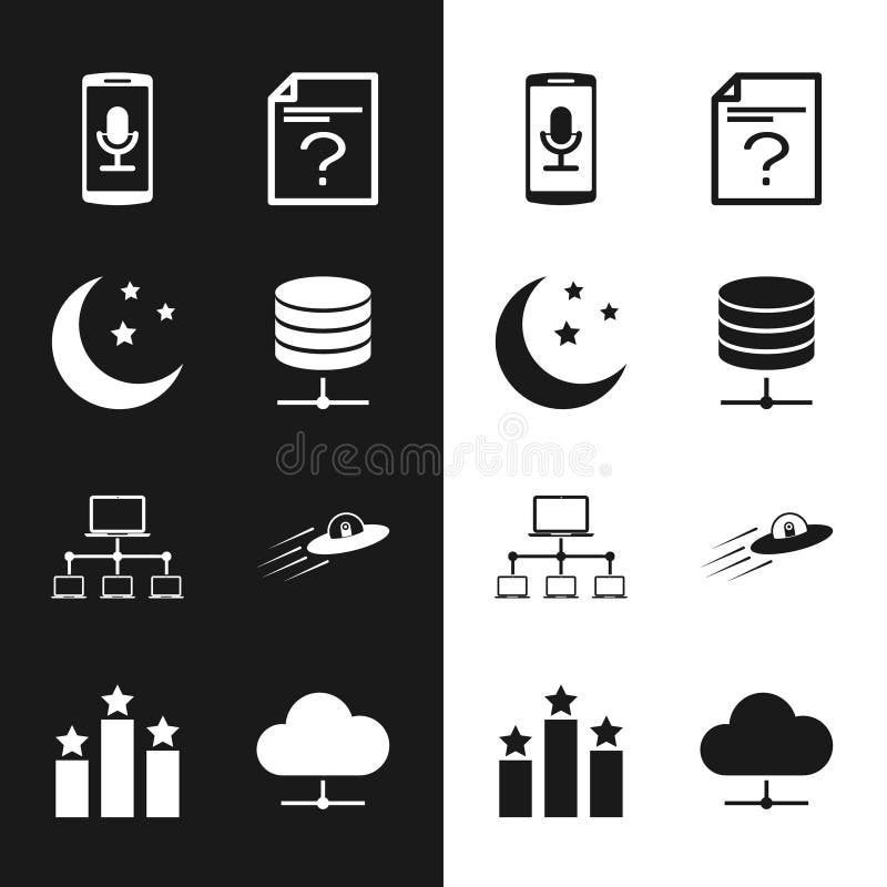 Set Server, Data, Web Hosting, Moon and Stars, Mobile Recording ... Set Server, Data, Web Hosting, Moon and Stars, Mobile Recording ...