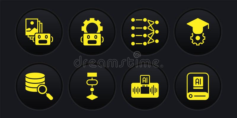 Set Server, Graduation Cap, Algorithm, Artificial Intelligence AI ... Set Server, Graduation Cap, Algorithm, Artificial Intelligence AI ...