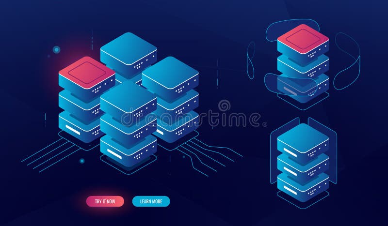 Data Isometric Set Data Center Network Elements Stock Illustrations ... Data Isometric Set Data Center Network Elements Stock Illustrations ...