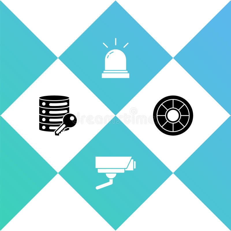 Set Server Security with Key, Security Camera, Motion Sensor and Safe ...