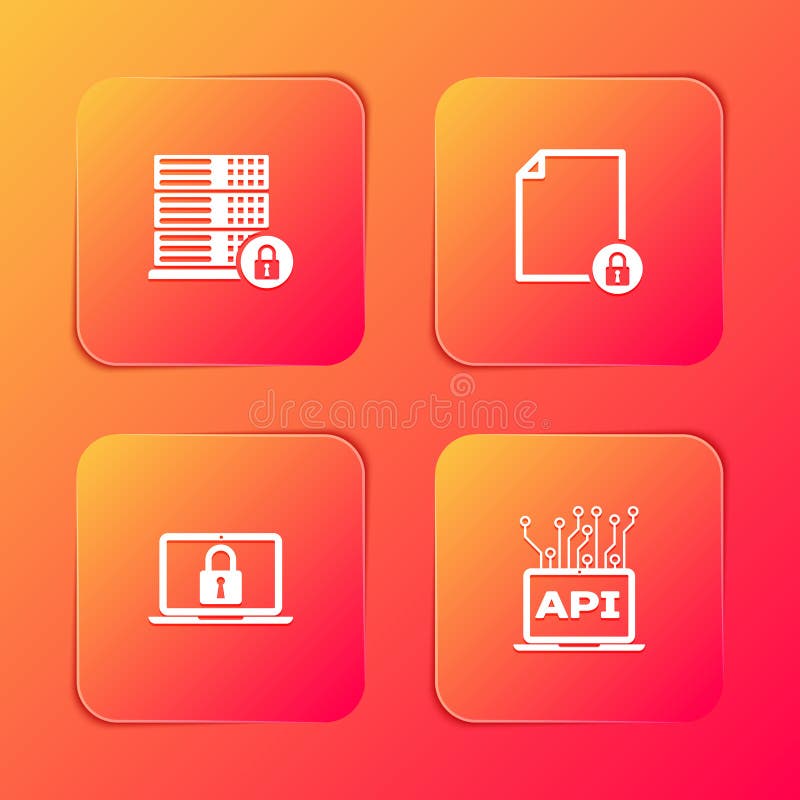 Set Server Security with Lock, Document and, Laptop and Computer Api ... Set Server Security with Lock, Document and, Laptop and Computer Api ...