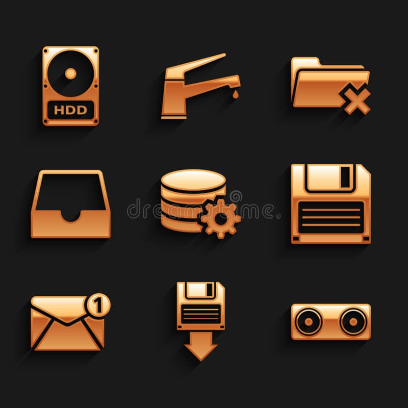 Server with Floppy Disk Hand Drawn Outline Doodle Icon. Stock Vector - Illustration of buttons ...