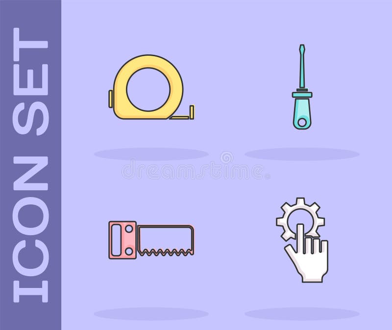 Set Settings in the Hand, Roulette Construction, Hand Saw and ...