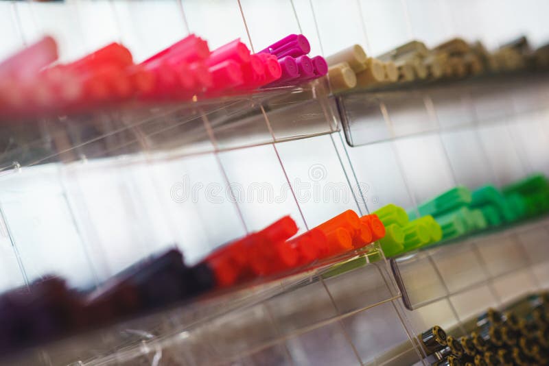 Several Multi-colored Markers, Liners for Drawing, Sketches and ...