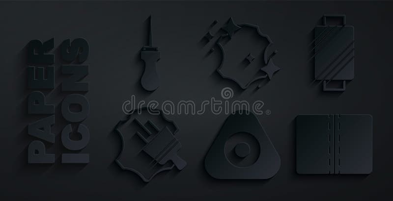 Set Sewing Chalk, Thread on Spool, Leather, Textile Fabric Roll, and ...