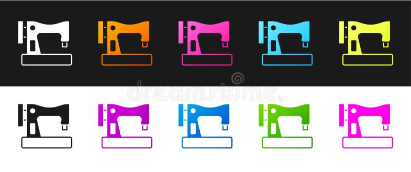 Sewing Machine Black White Stock Illustrations – 2,739 Sewing Machine ...