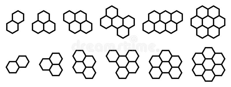 Design Element Six Sided Pattern Stock Illustrations – 53 Design ...