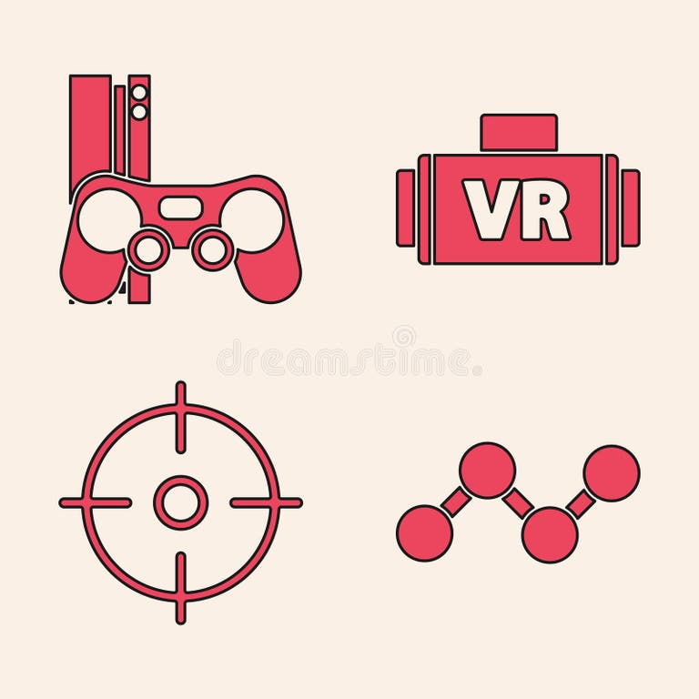Joystick Virtual Stock Illustrations – 11,365 Joystick Virtual Stock ...